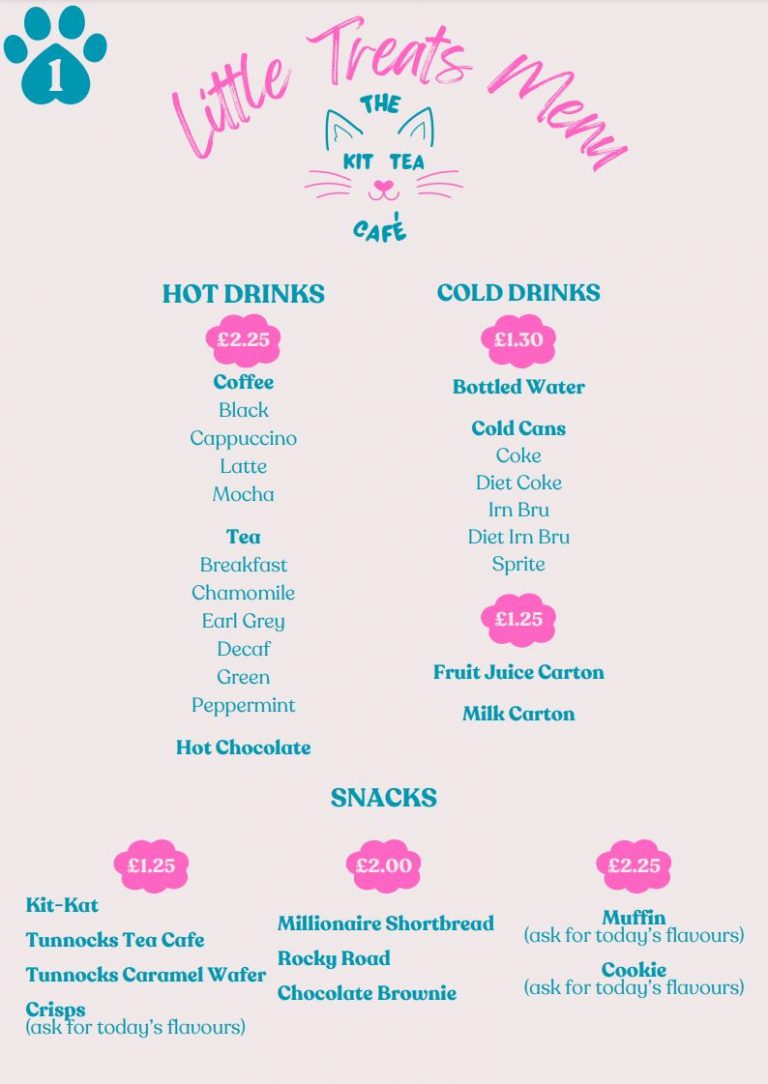 Menu – The Kit-Tea Café